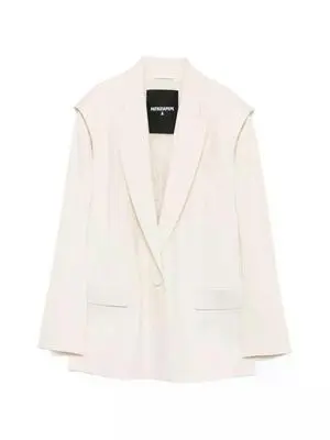 Patrizia Pepe Oversized Blazer With Lace Detail