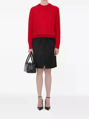 Loulou De Saison Ditto Drop Shoulder Ribbed Sweater
