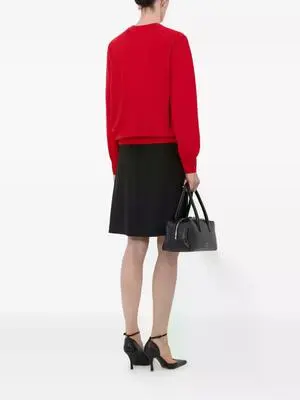 Loulou De Saison Ditto Drop Shoulder Ribbed Sweater