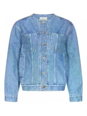 Loulou De Saison Rima Patch-pocket Jacket - Blue