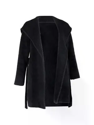 Max Mara Hooded Belt Coat