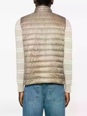 Herno Zip-up Reversible Gilet - Neutrals