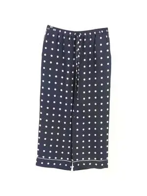 Valentino Garavani Polka-dot Trousers - Blue