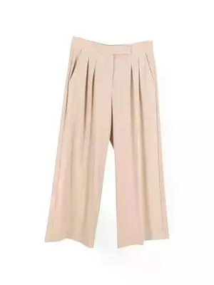 Max Mara Pleated Wide-leg Trousers