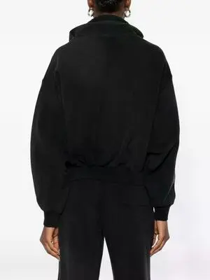 R13 Drawstring Hooded Sweatshirt - Black