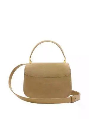 AMI Paris Paris Leather Shoulder Bag - Neutrals