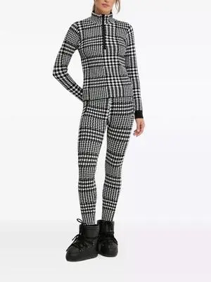 NEWLAND Houndstooth Zip Ski Top