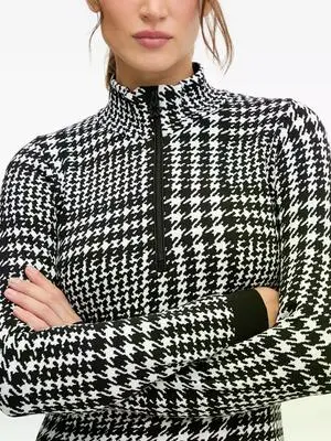 NEWLAND Houndstooth Zip Ski Top