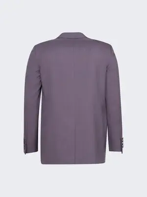 Gucci Double Breasted Wool Jacket Wisteria