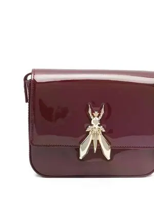 Patrizia Pepe Essential Fly Leather Shoulder Bag