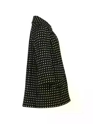 Diane Von Furstenberg Polka Dot Trench Coat