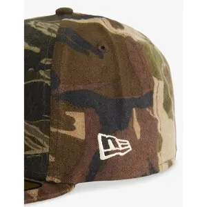 New Era Three Looms X Camo Baseball Cap - Black