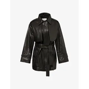 Nour Hammour Belted Jackets For Women