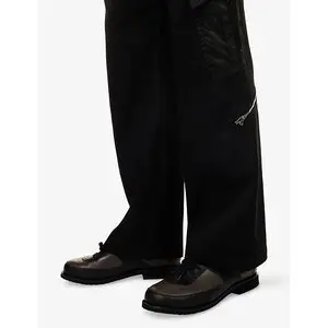 Casablanca Patch-pockets Cotton Cargo Trousers