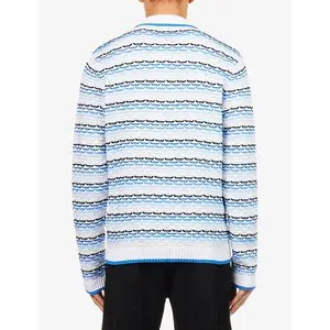 Casablanca Tuck-stitch Cotton-knit Polo Shirt