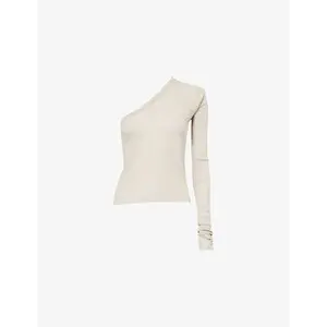 Rick Owens Ziggy Asymmetric Top - Pearl