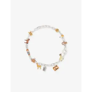 POUBEL Châtaignes Charm Bracelet - Silver Beige