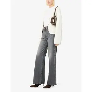 Khaite Wide-leg Denim Jeans
