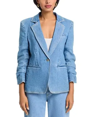 Cinq À Sept Denim Khloe Blazer - Zephyr