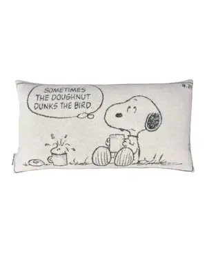 MAISON DEUX Peanuts Doughnut Cushion Cover 20 X 35