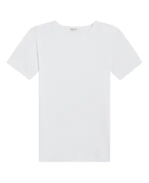GOLDIE LEWINTER Pointelle Tee - White