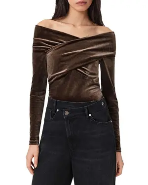 Allsaints Off The Shoulder Blouses