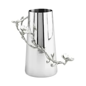 Michael Aram Silver Orchid Vase