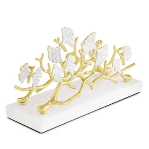 Michael Aram Butterfly Gingko Gold Vertical Napkin Holder