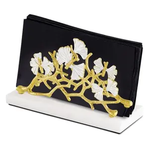 Michael Aram Butterfly Gingko Gold Vertical Napkin Holder