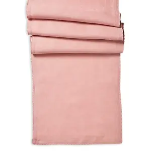 JULISKA Berry Scallop Table Runner, 18 X 90 - Pink