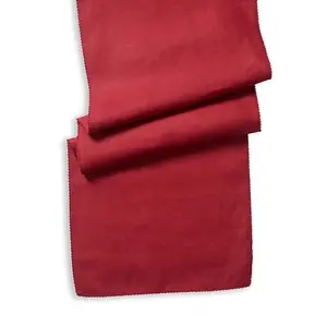 JULISKA Berry Scallop Table Runner, 18 X 90 - Ruby