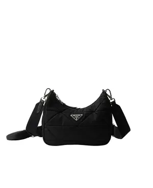Prada Padded Re-nylon Shoulder Bag