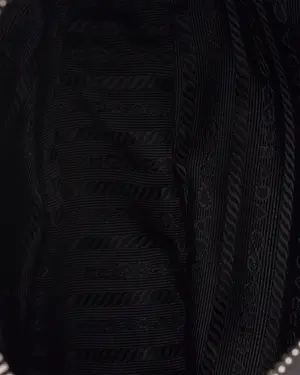 Prada Padded Re-nylon Shoulder Bag - Black