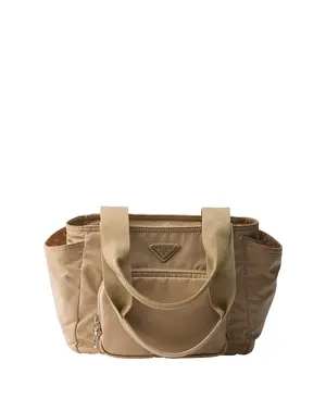 Prada Re-nylon Tote Bag - Brown
