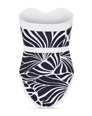 MILLY Ravello Abstract Kai Print One-piece Swimsuit
