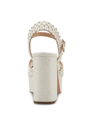 MARC FISHER LTD. Chayse Platform Sandals - White