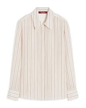 Max Mara Flirt Silk Shirt - Pink