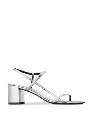 Tory Burch Gigi Sandals - Silver