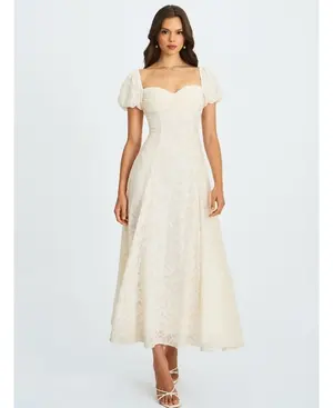 MISS CIRCLE NEW YORK Pandora Backless Maxi Dress