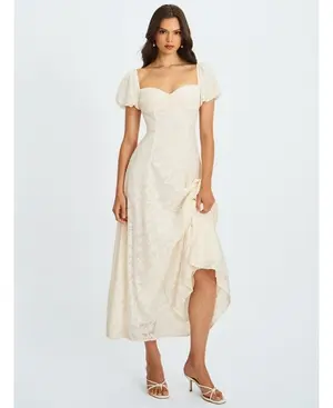 MISS CIRCLE NEW YORK Pandora Backless Maxi Dress