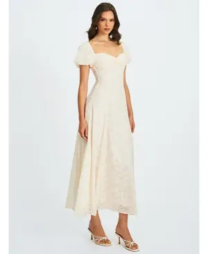 MISS CIRCLE NEW YORK Pandora Backless Maxi Dress