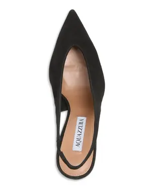 AQUAZZURA Voltaire Slingback Pumps - Black