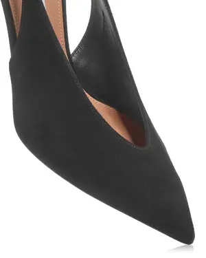AQUAZZURA Voltaire Slingback Pumps - Black