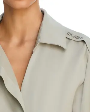 Attico Wool Shirt - Taupe