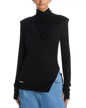 Attico Drop Shoulder Sweaters For Women