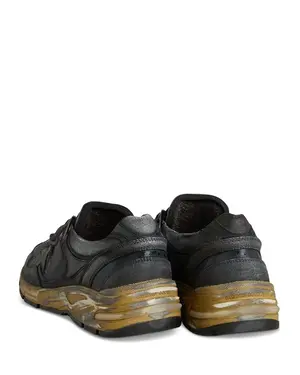 GOLDEN GOOSE Running Dad Leather Sneakers