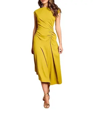 Chartreuse Midi Dresses