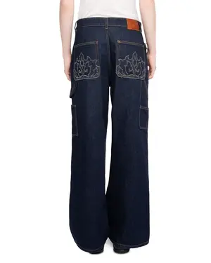 Zadig&Voltaire Perya High-rise Denim Jeans - Brut