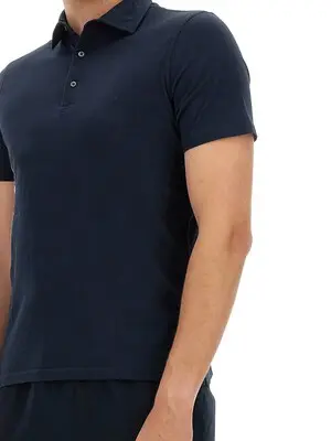 Aspesi Cotton Polo - Blue