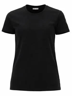Moncler T-shirt With Logo - Black